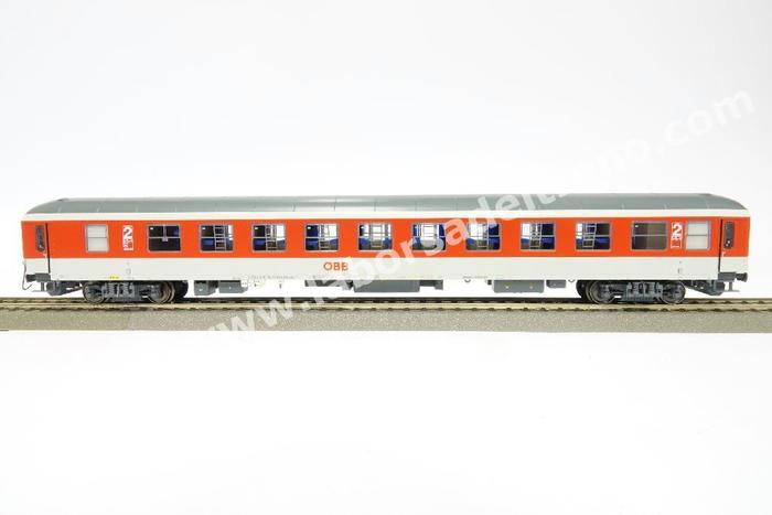 Ls models - 97026 Set 2 NightJet EN 295 München-Roma/Milano delle OBB con 1 Bmz e 1 Bcmz tipo ...