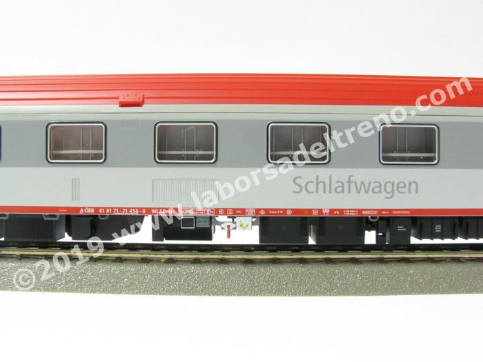 Roco - 64765 carrozza letti OBB, tipo T2s, ristrutturata, epoca VI