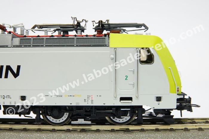 Roco - 73656 Loco el. TRAXX Br 186 149 della Captrain, livrea grigia ...