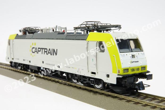 Roco - 73656 Loco el. TRAXX Br 186 149 della Captrain, livrea grigia ...