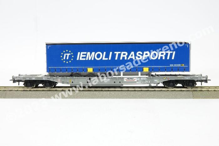 Roco - 76236 Carro intermodale a tasca SBB HUPAC tipo T3 caricato son ...