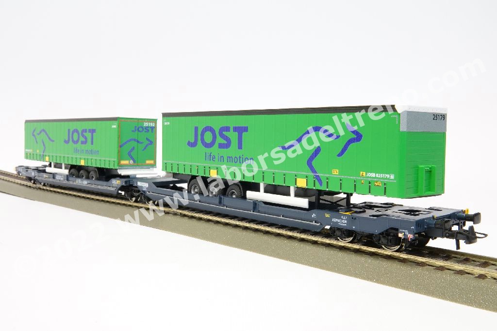 Roco - 77402 Carro intermodale bi-modulo FS Trenitalia CEMAT tipo ...