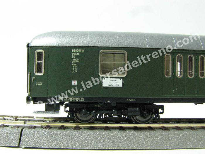 Hobbytrain - 43014 Set carrozze tipo X DB con una mista 1a/2a cl ...