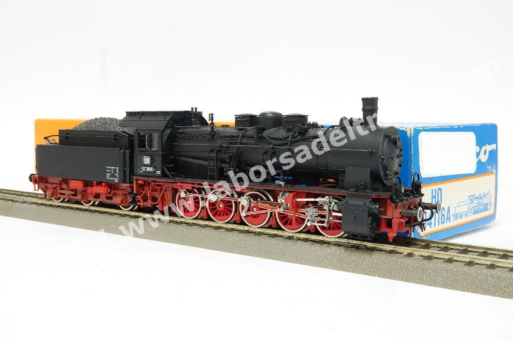 Roco - 04116A locomotiva a vapore DB Br 57 3088, epoca III