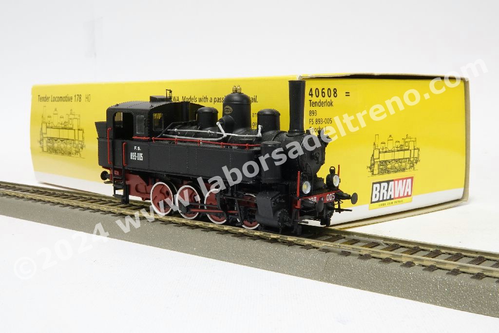 Brawa - 40608 locotender FS Gr 893 preda bellica, ex Rh 178 OBB, epoca II