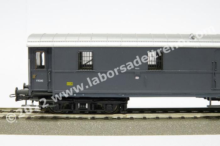 Roco - 44697 Carrozza postale tipo Uz 1921, livrea grigio ardesia, logo ...