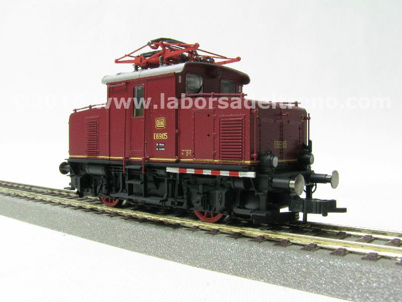 Fleischmann - 430071 Locomotiva elettrica E69 05 DB, livrea rosso scuro ...