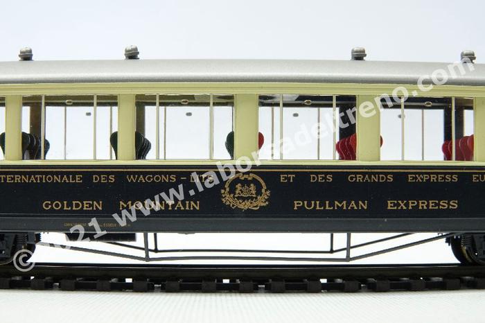 Bemo - 3272 305 Carrozza pullman di 1a/2a cl. MOB, livrea blu/crema ...