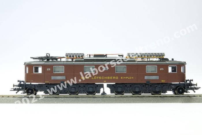 Roco - 43711 Locomotiva elettrica BLS Ae 6/8 205, livrea marrone, ep ...
