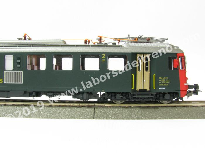Piko - 96832 Set elettromotrice SBB RBe 4/4 + pilota BDt mista 2° cl ...