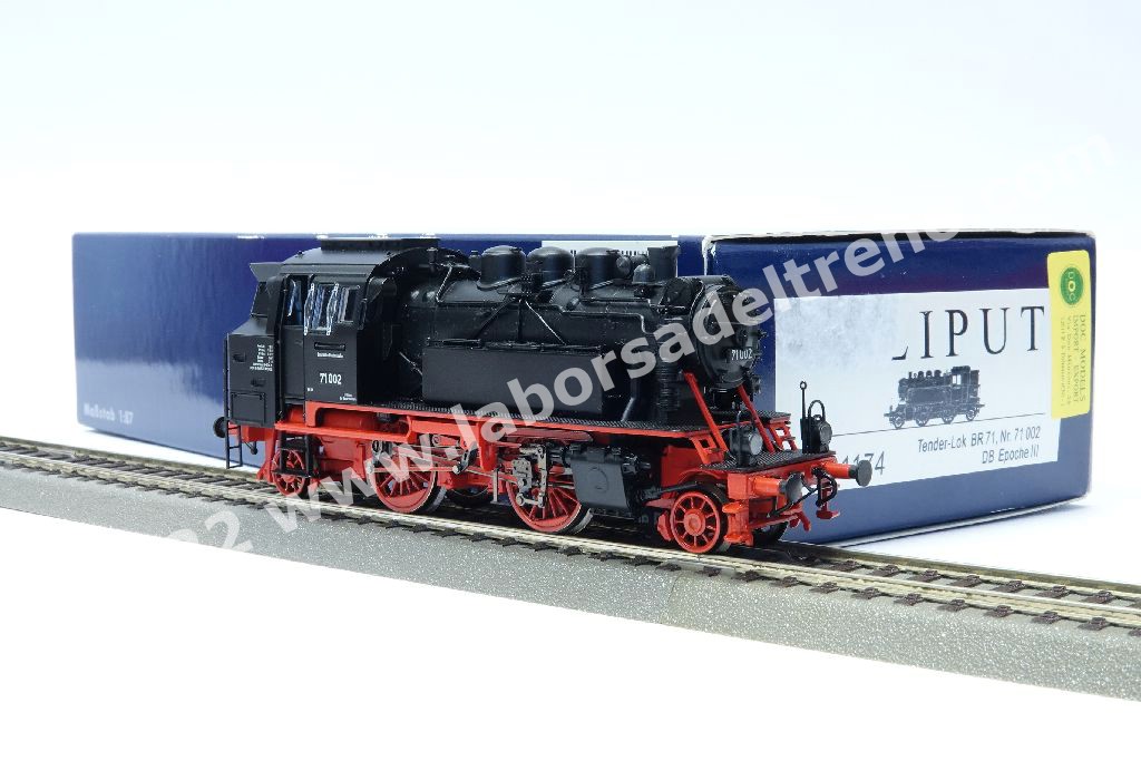 Liliput - 131174 locomotiva a vapore DB Br 71 002, epoca III