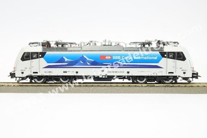 Roco - 70651 Locomotiva elettrica SBB Cargo International/RalPin Br 186 908, abilitata al ...