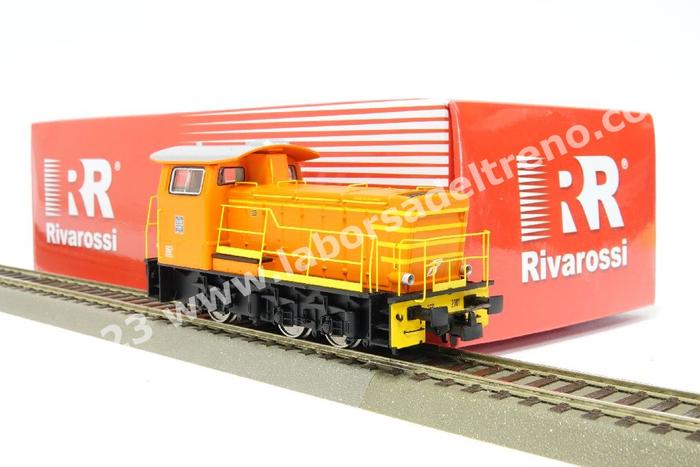 Rivarossi - HR2796 Locomotiva diesel da manovra FS Trenitalia D 250 ...
