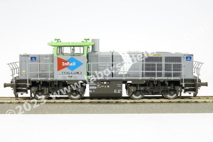 Mehano - PI90567 Locomotiva diesel InRail D100 004, livrea grigio/verde ...