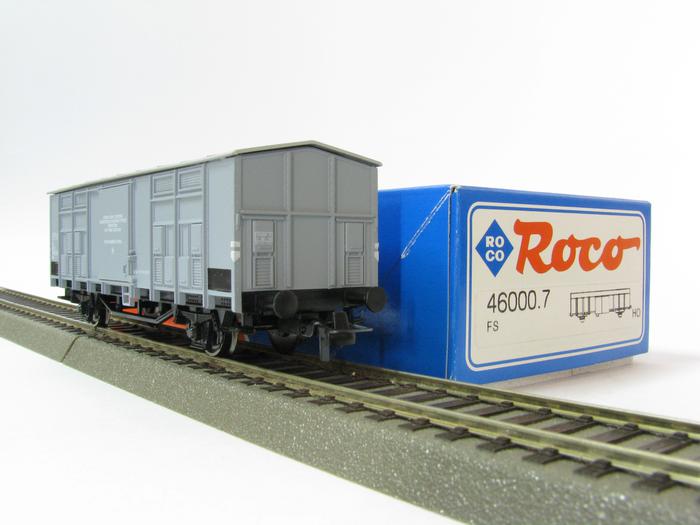 Roco - 46000.7 Carro officina FS tipo VVa grigio cenere, residenza Roma ...