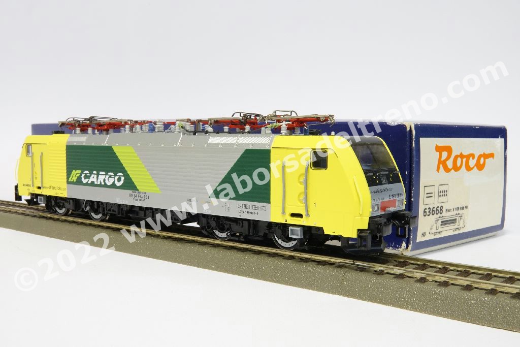 Roco - 63668 Loco el. E 189-988 politensione, livrea 'FN CARGO' ep.. V