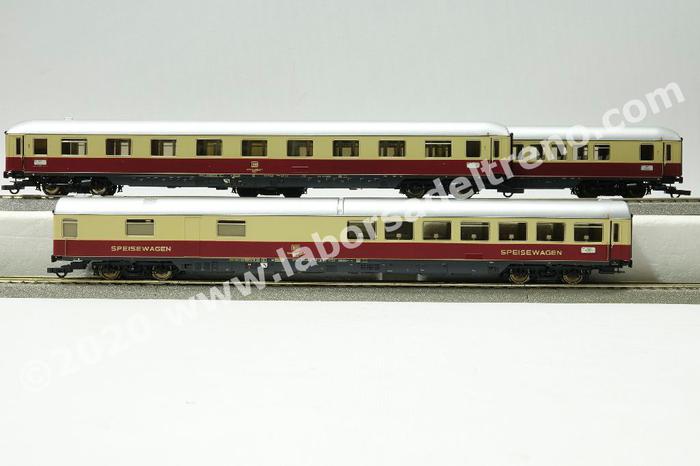 Roco - 64074 Set TEE Rembrandt DB con una ristorante e 2 carrozze di 1a ...