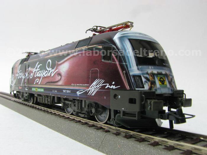 Roco - 62365 Loco el. Rh 1047 504-4 Taurus, livrea dedicata a F.Joseph ...