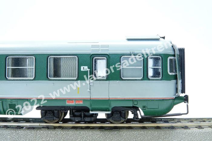 Lima - 309122 Rimorchiata Le 601 024 FS, livrea grigio/verde, filetto ...