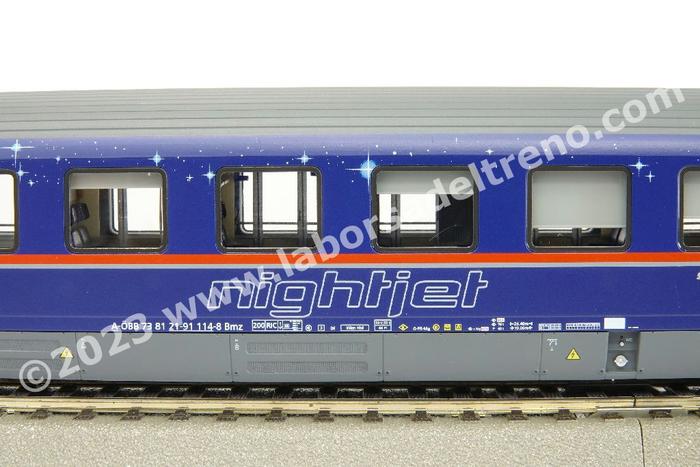 Models world - 1810 Convoglio OBB 'Nightjet 471 Berlino-Zurigo' a 6 ...