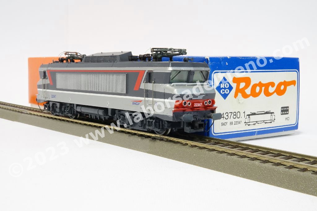 Roco - 43780.1DS Loco el. BB 22000 delle SNCF, livrea Corail+, logo casquette, ep. V - Digital Sound