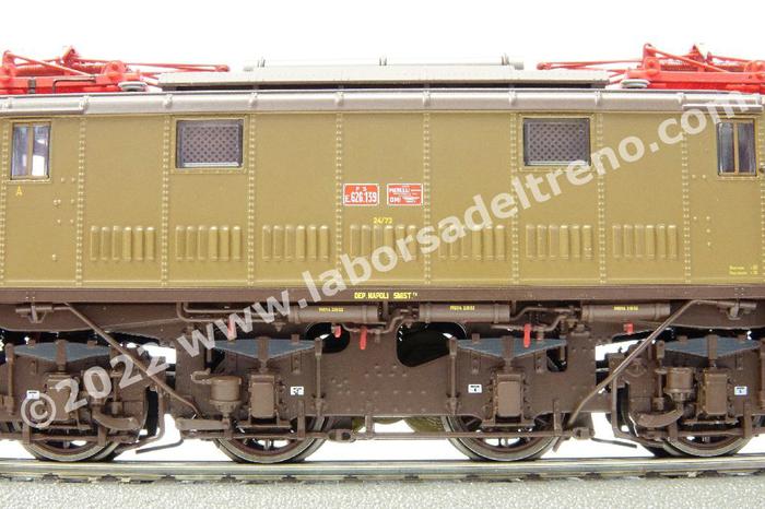 Acme - 69570 Locomotiva elettrica FS, E 626 139, dep. Napoli, avancorpi ...