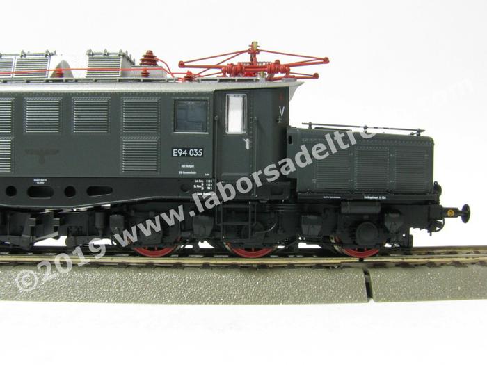 Esu - 31122 Locomotiva elettrica DRG E94 035, livrea grigia, epoca II - Digital Sound ...