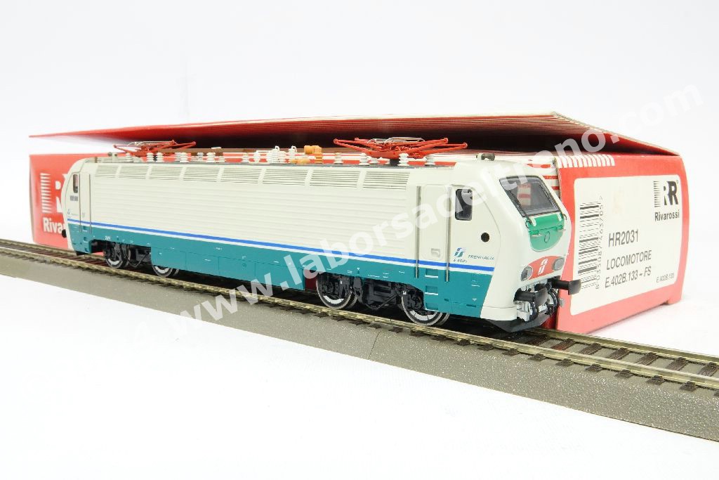 Rivarossi - HR2031 Loco el. E 402B.133, livrea XMPR, logo Trenitalia, ep. V