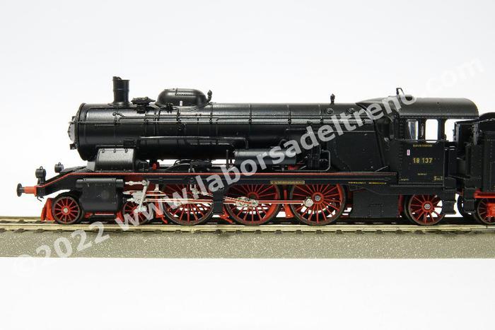 Marklin - 37112 Locomotiva a vapore DRG, Br 18 137, Cerchi Olimpici ...