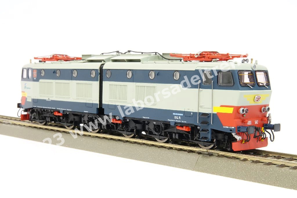 Acme - 60395 Locomotiva elettrica FS Trenitalia E 655 542, livrea di origine con spartineve ...