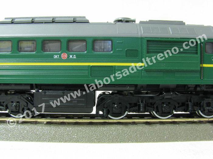 Roco - 73794 Locomotiva diesel RZD gruppo 2M62 'Taigatrommel', Livrea ...