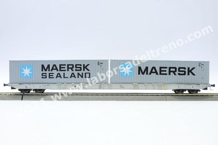 Igra model - 96010044 Carro intermodale CZ Metrans tipo Sggnss da 80 ...