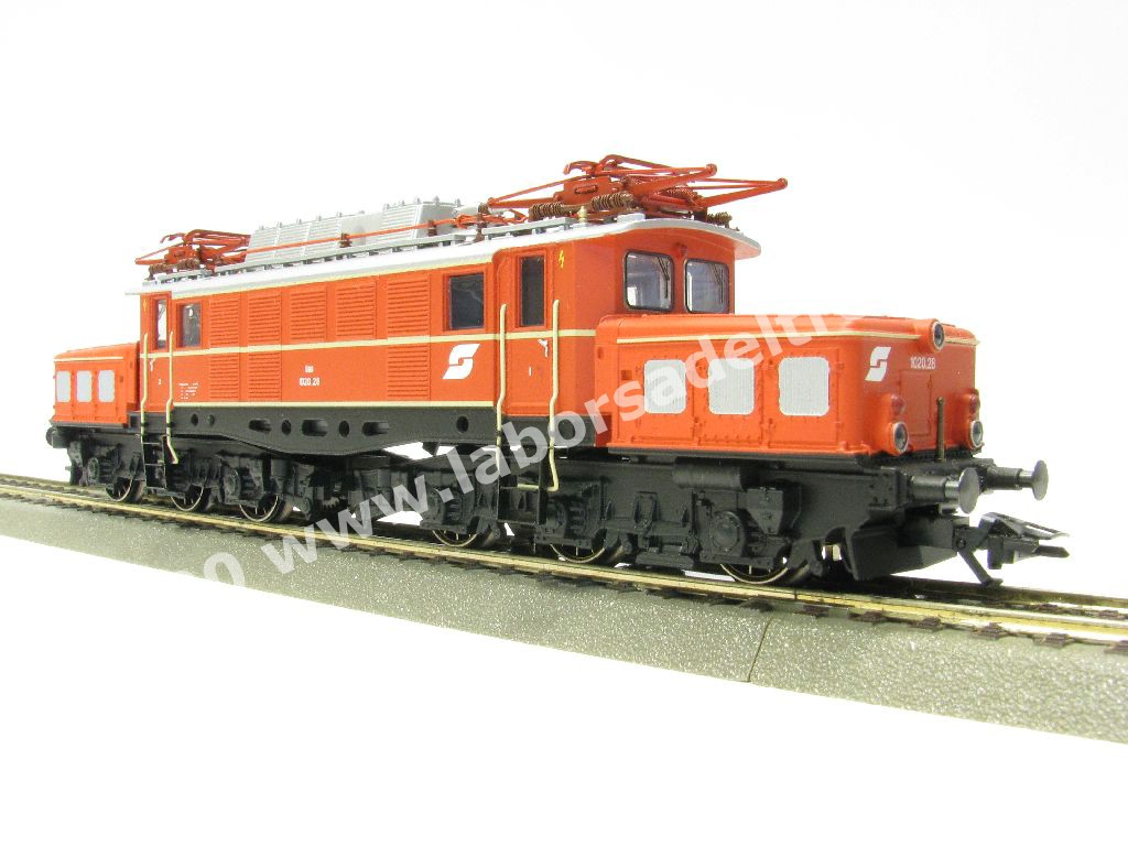 Marklin - 37249 Locomotiva elettrica OBB Rh 1020, livrea arancio, logo ...