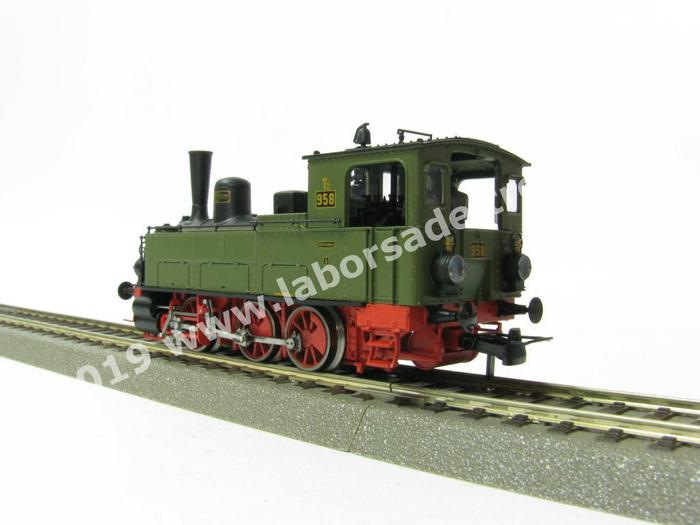 Brawa - 40038 Locotender tipo T3 delle Ferrovie del Wuttemberg KWStE ...