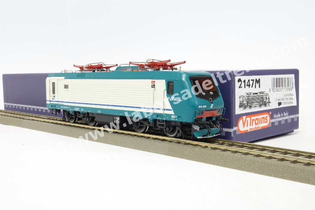 Vitrains - 2147M Loco el. E 464 566 delle FS, livrea XMPR, logo XMPR ...