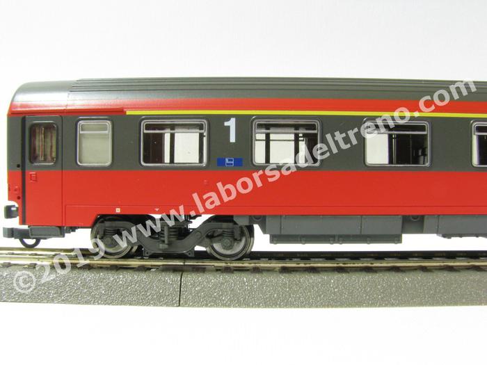 Roco - 44665 Carrozza passeggeri 1a classe OBB tipo Amz, livrea grigio ...
