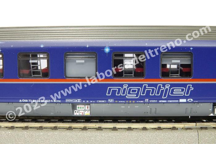 Models world - 1810 Convoglio OBB 'Nightjet 471 Berlino-Zurigo' a 6 ...