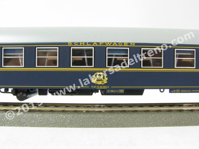 Acme - 55201 Set tre carrozze CIWL, tipo MU, costruttori FIAT e WMD ...