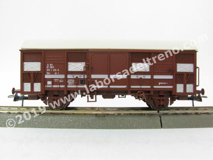 Roco - 46448 carro chiuso a due assi SNCF, tipo Ghs, epoca IV