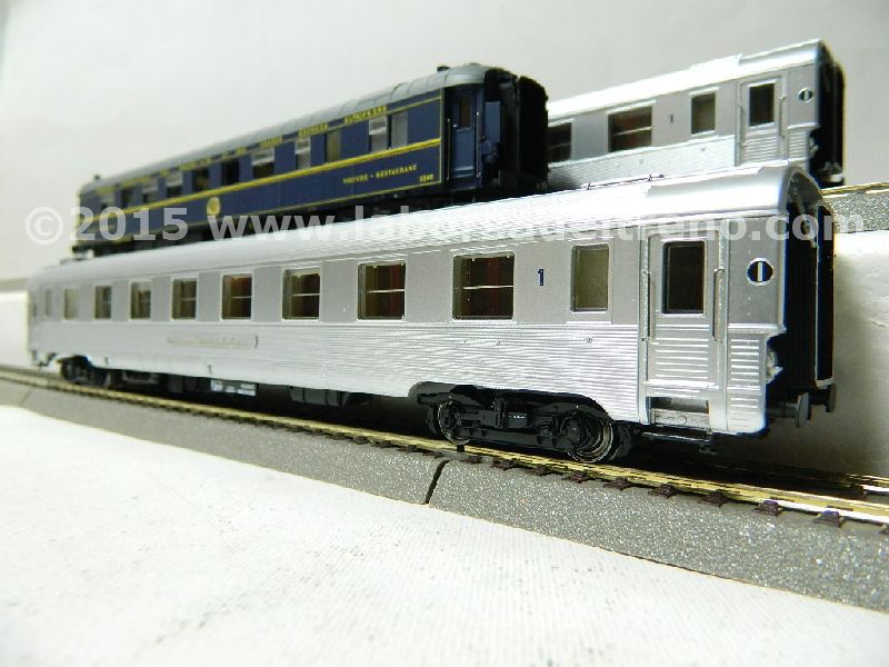 Ls models - 41103 set tre carrozze SNCF, Mistral 56, 2 prime classi ...