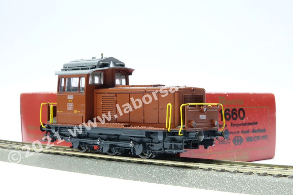 Rivarossi - 1660 Loco diesel da manovra Em 3/3 delle SBB, livrea ...