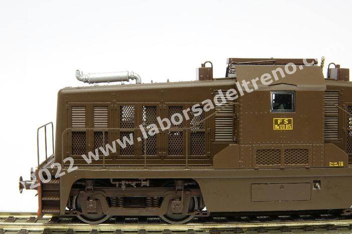 Acme - 90153DSL Locomotiva diesel FS Italia Ne120 015, livrea castano ...