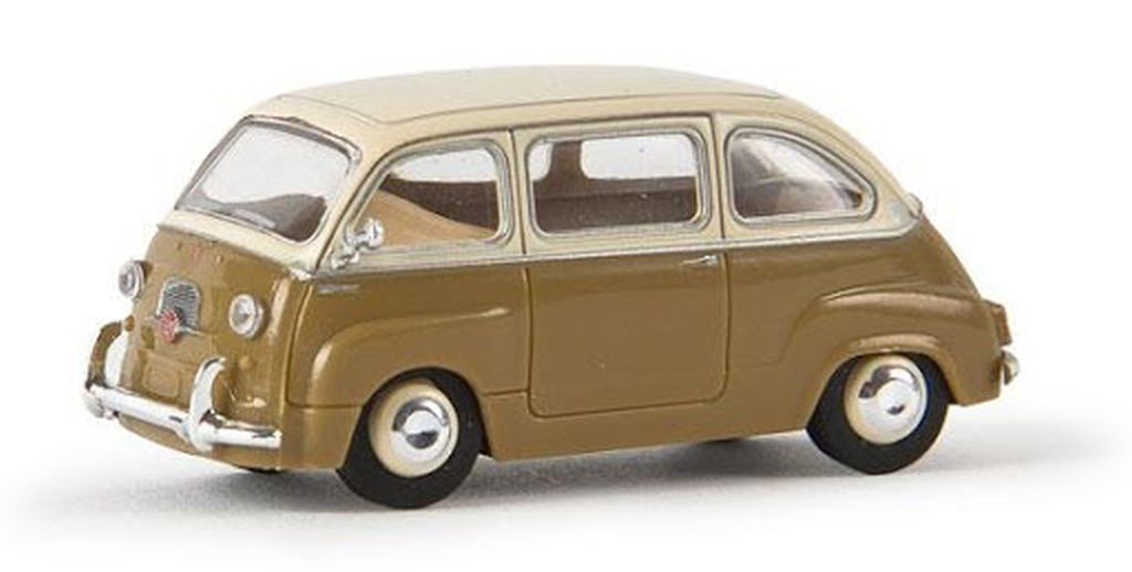 Brekina - 22455 Auto Fiat Multipla beige/crema, scala 1/87