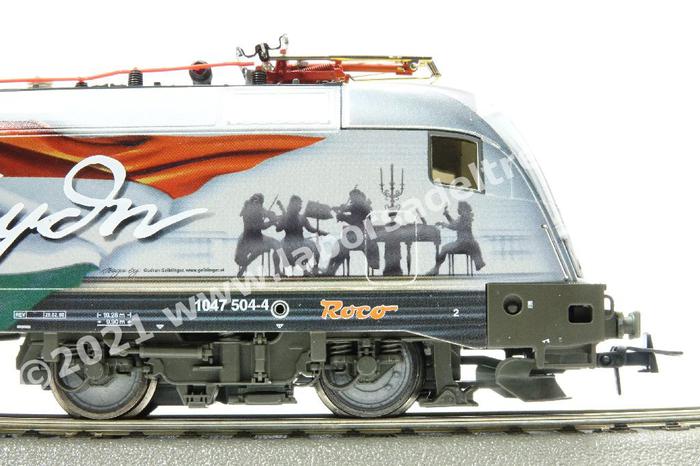 Roco - 62365 Loco el. Rh 1047 504-4 Taurus, livrea dedicata a F.Joseph ...