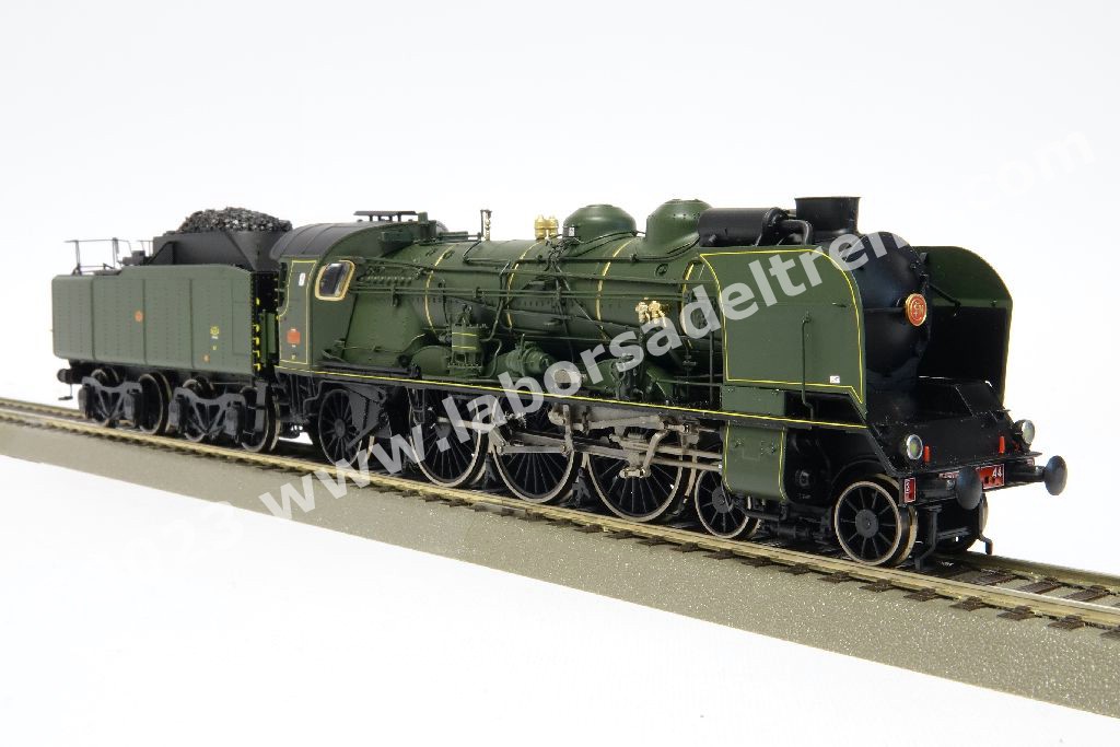 Ree modeles - MB-136S Vaporiera 231K 44 della SNCF, livrea verde con ...