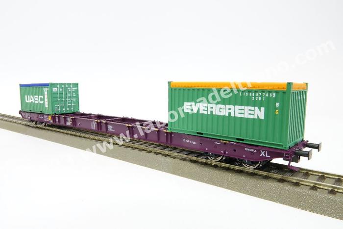 Igra model - 96010076 Carro intermodale NL Railrelease tipo Sggnss da ...