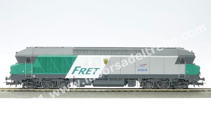 Jouef - HJ2602 Locomotiva desel SNCF CC7200, livrea FRET verde/bianco ...