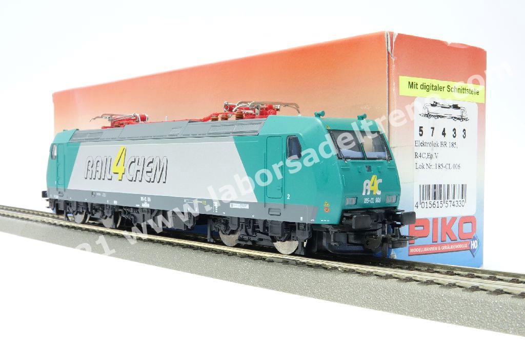 Piko - 57433 Locomotiva elettrica DB AG Br 185, livrea pubblicitaria ...