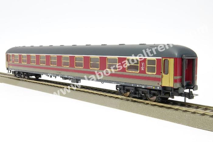 Roco - 44714 Carrozza di 1a cl. FS tipo X, livrea grigio/rosso fegato ...