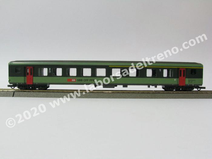 Roco - 44340 Carrozza passeggeri SBB, tipo EW II, mista 1a/2a classe ...
